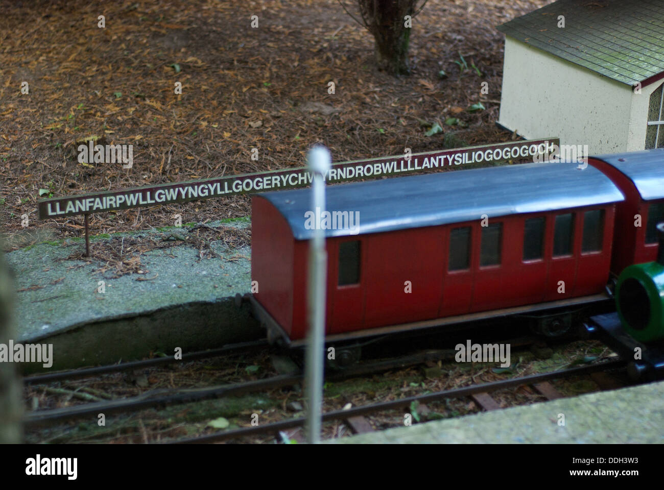 Model village in Anglesey, North Wales, UK Stock Photo - Alamy