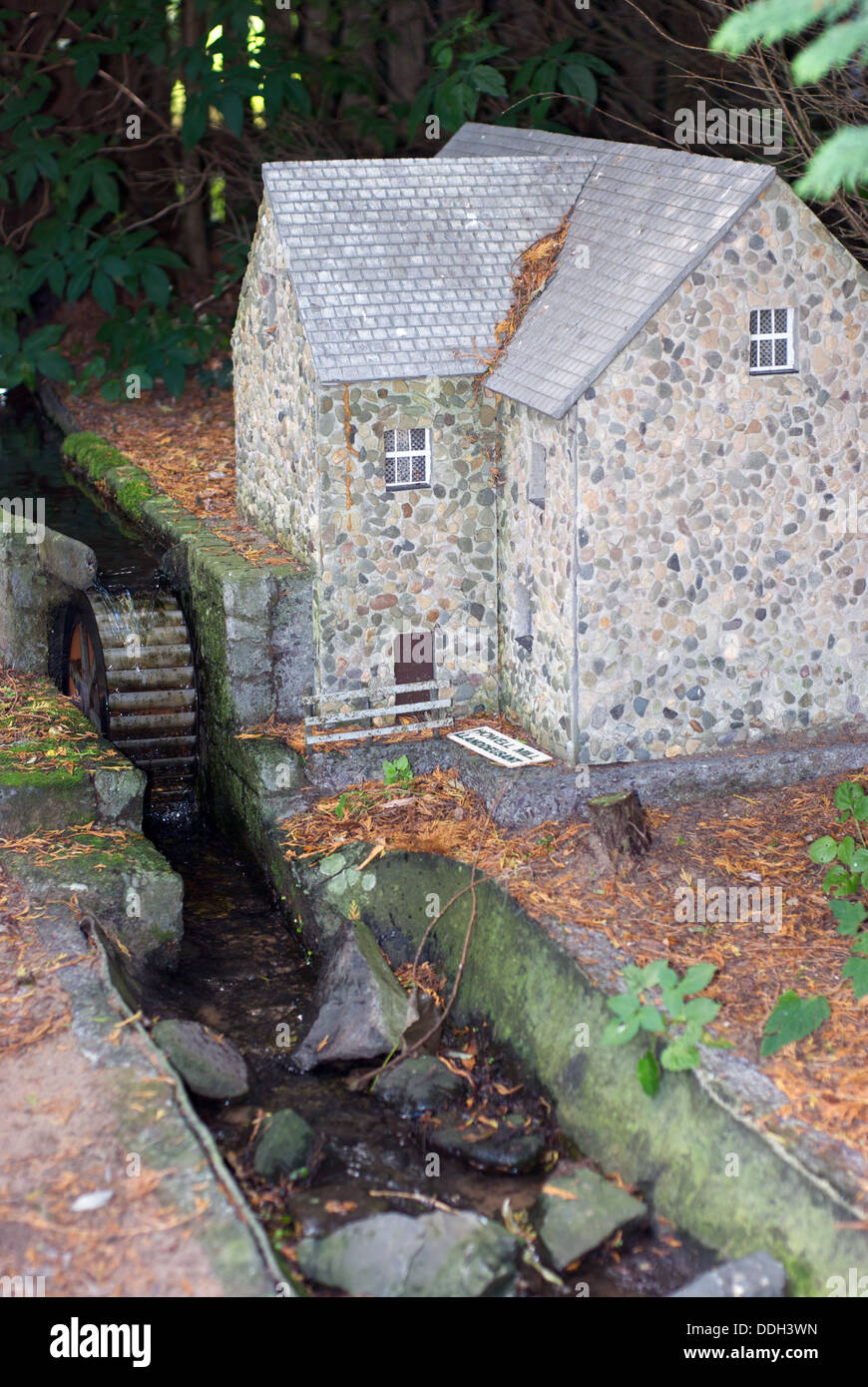 Model village in Anglesey, North Wales, UK Stock Photo - Alamy