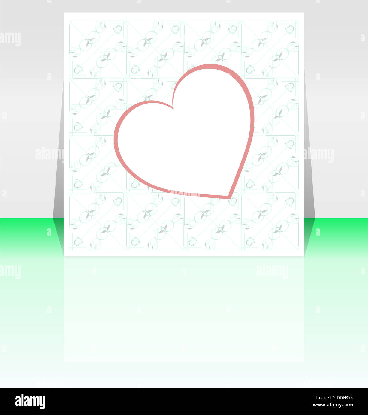 love business card with heart Stock Photo - Alamy