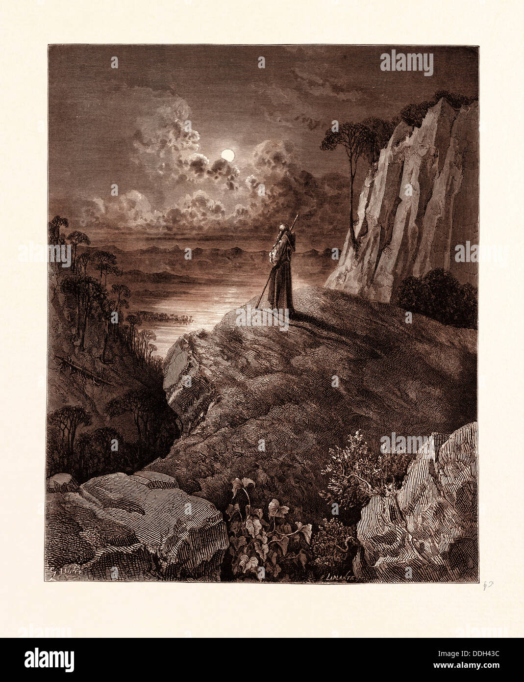 Atala gustave dore hi-res stock photography and images - Alamy