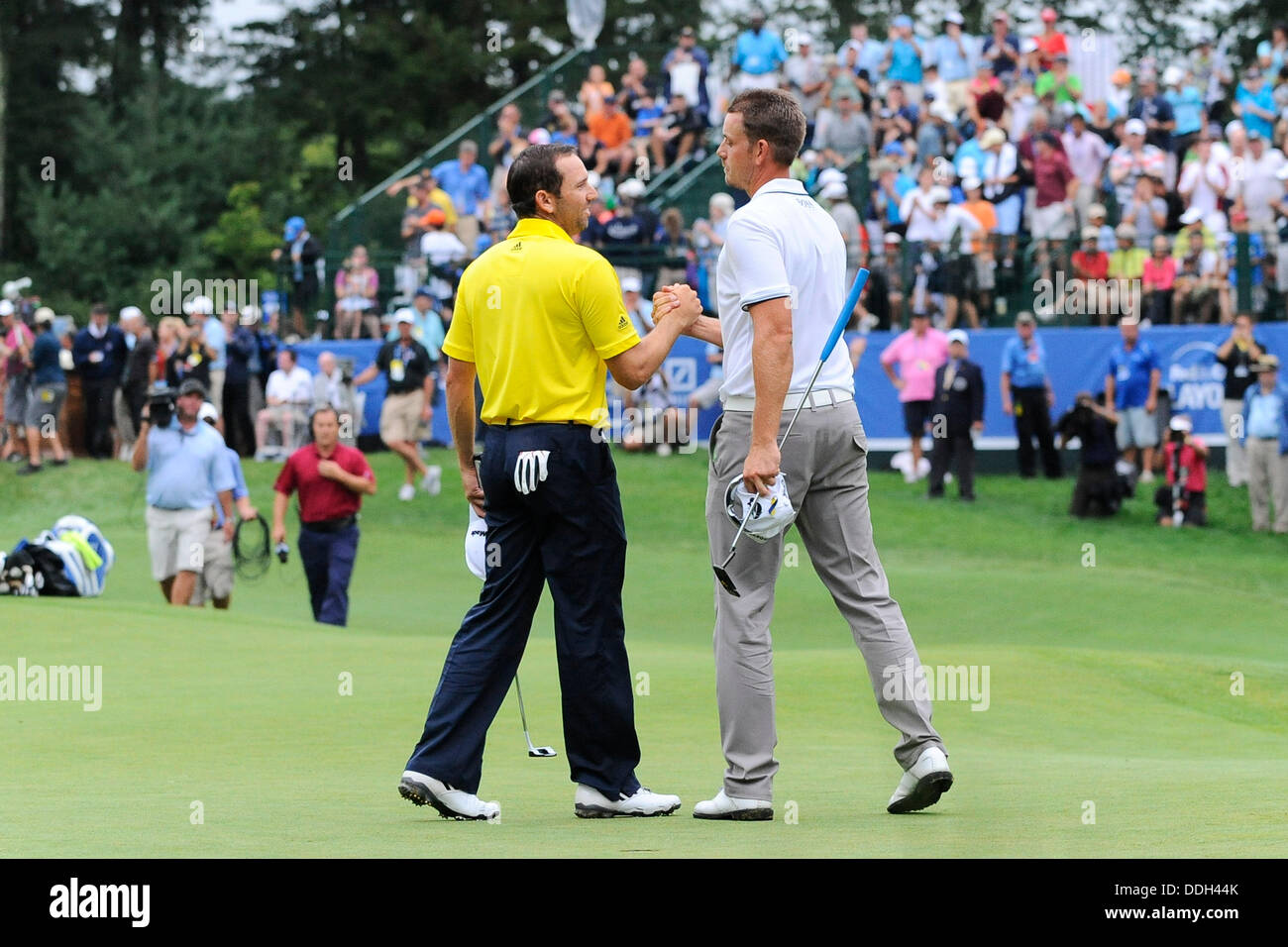 Henrik stenson sergio hi-res stock photography and images - Alamy