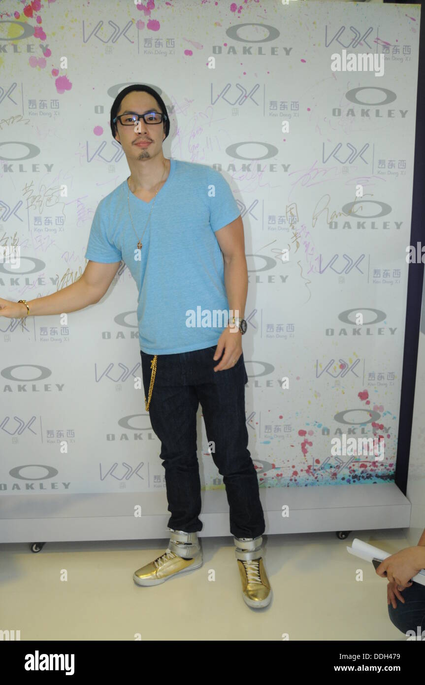 Singer VanNess Wu attends commercial activity in Shanghai,China on ...