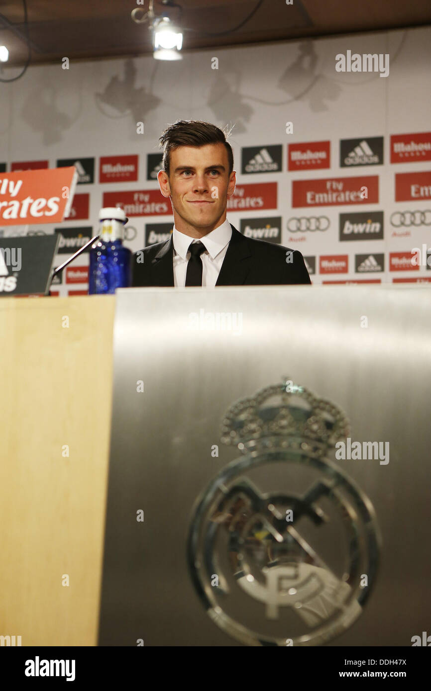 Madrid, Spain. 2nd Sep, 2013. Gareth Bale (Real) Football / Soccer ...