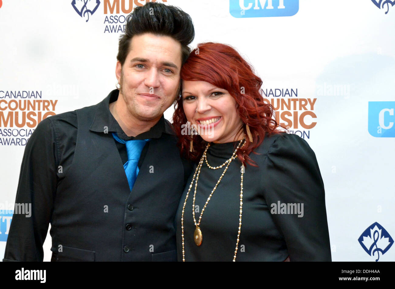 The Stellas (Brad Stella and Marylynne Stella) at the Canadian Country ...