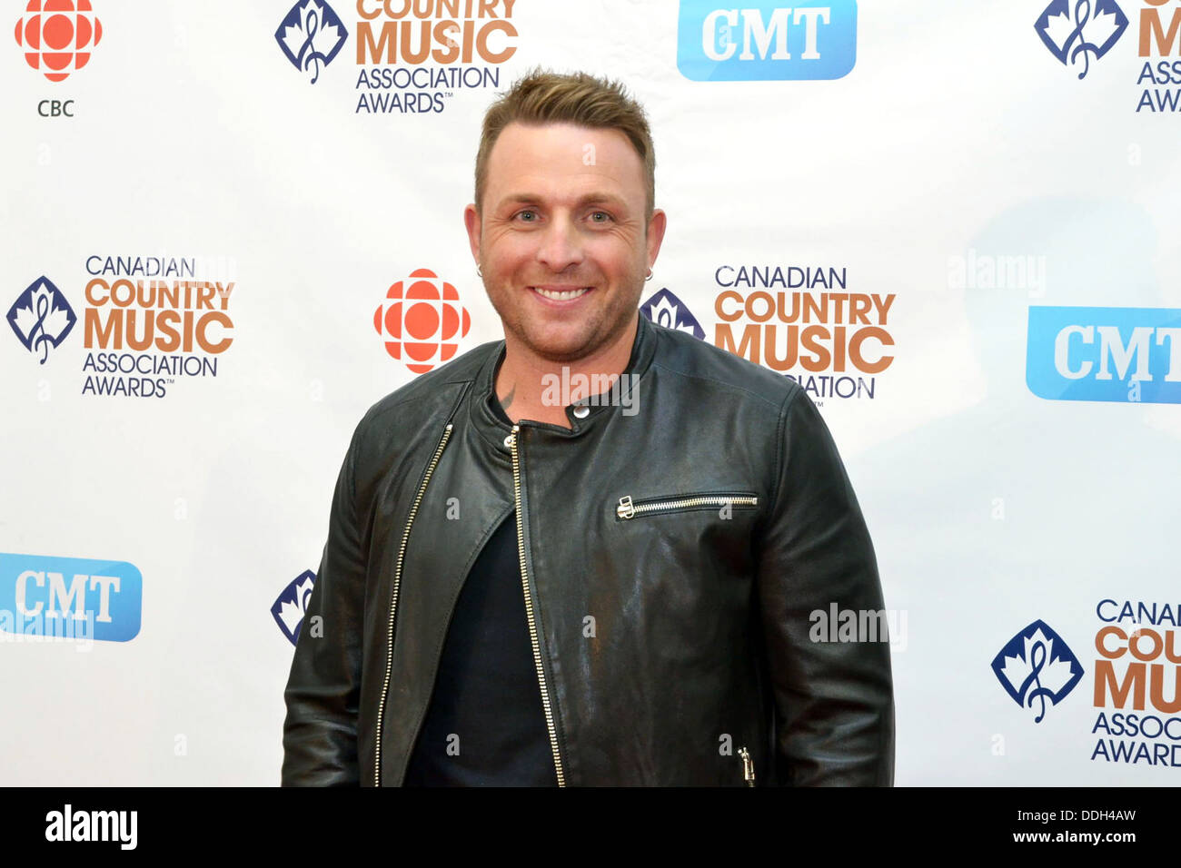 Johnny Reid at the Canadian Country Music Association Awards 2012 Stock ...