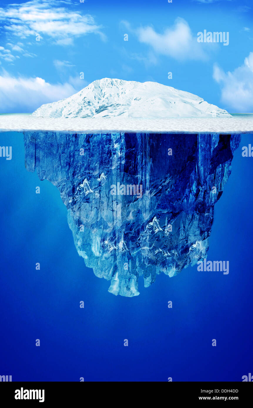 Iceberg below surface hi-res stock photography and images - Alamy