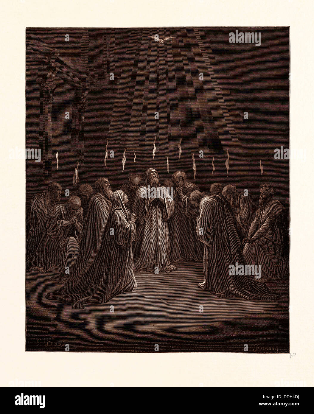 Descent of the spirit hi-res stock photography and images - Alamy