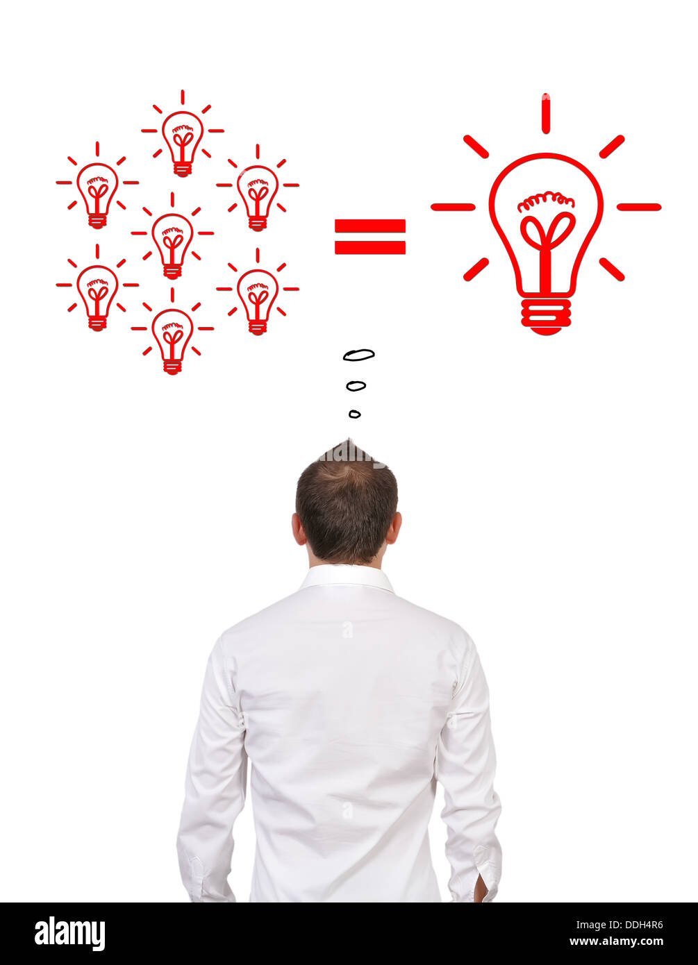 Breakthrough idea bulb hi-res stock photography and images - Alamy