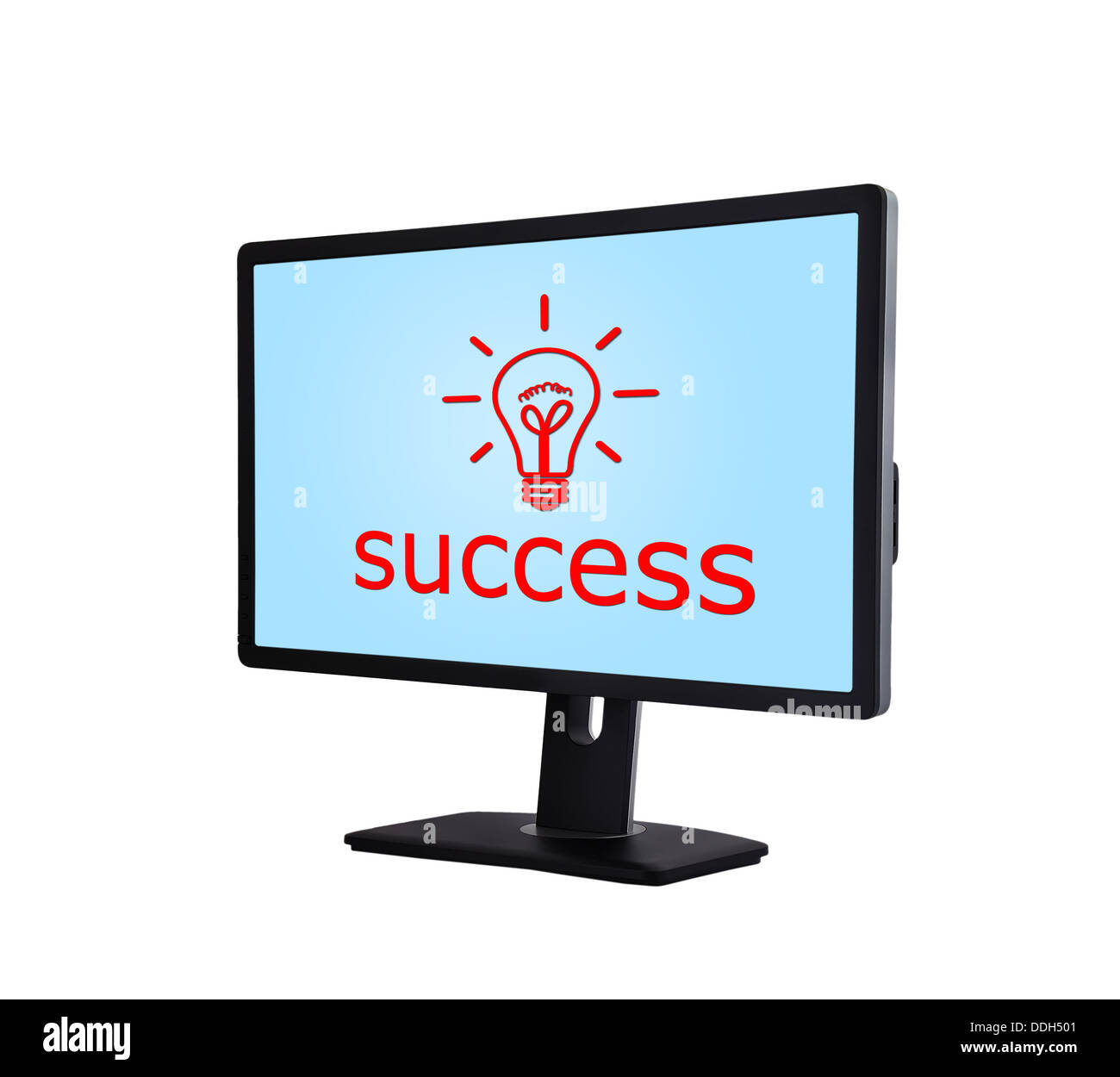 Success screen Cut Out Stock Images & Pictures - Alamy