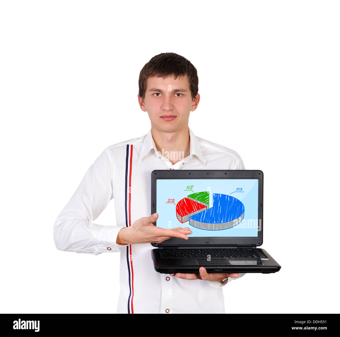 man with laptop Stock Photo - Alamy