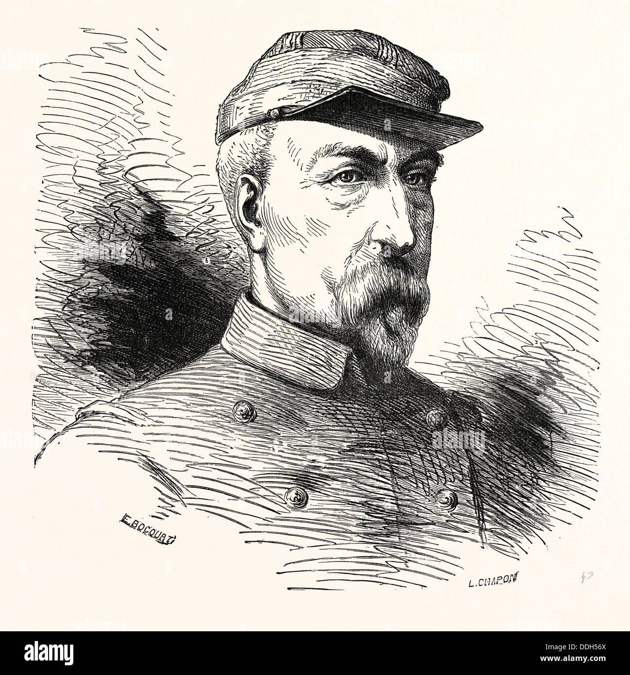 FRANCO-PRUSSIAN WAR: GENERAL DUCROT, 1817 - 1882, FRENCH Stock Photo ...