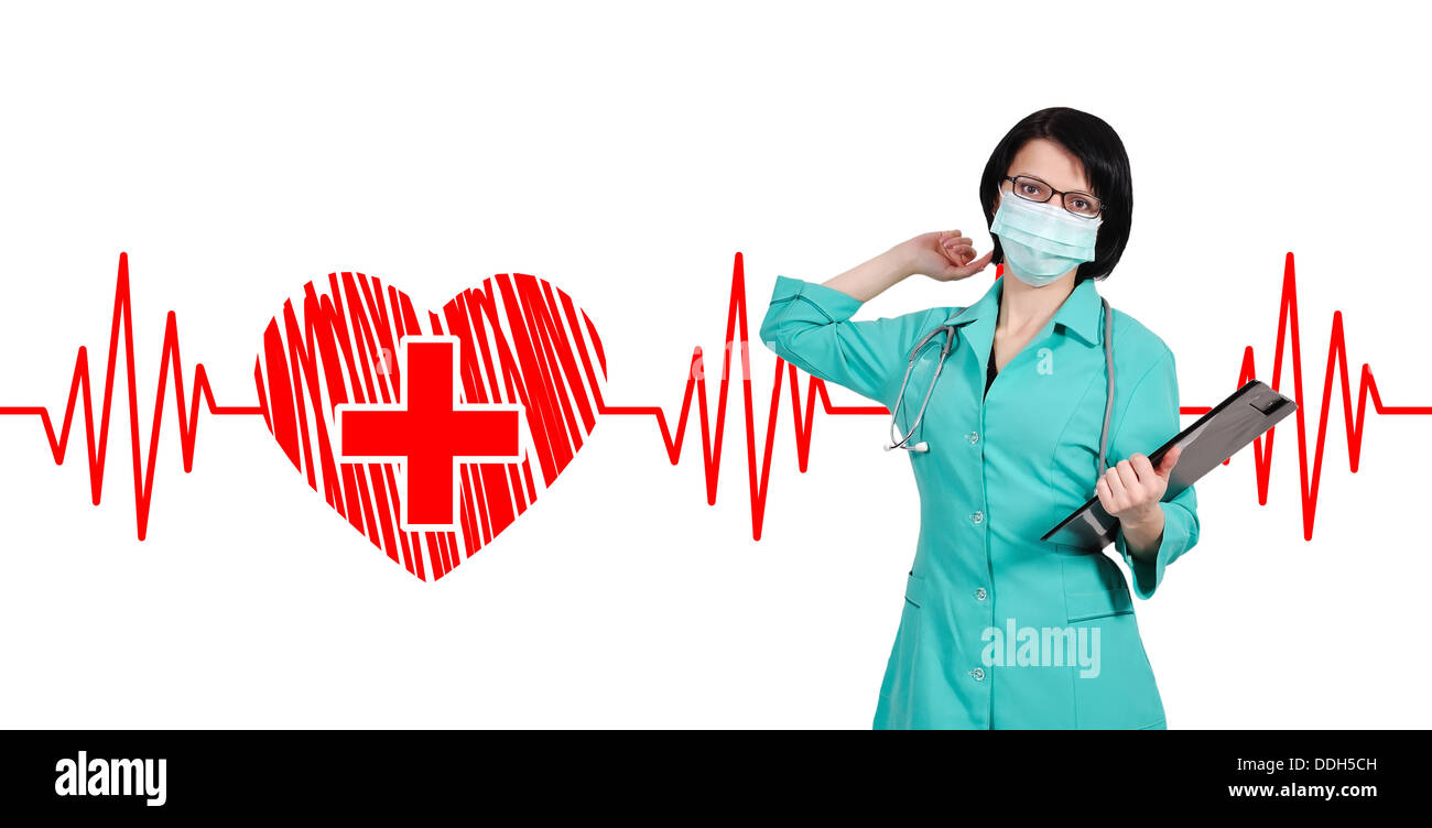 Friendly doctor Cut Out Stock Images & Pictures - Alamy