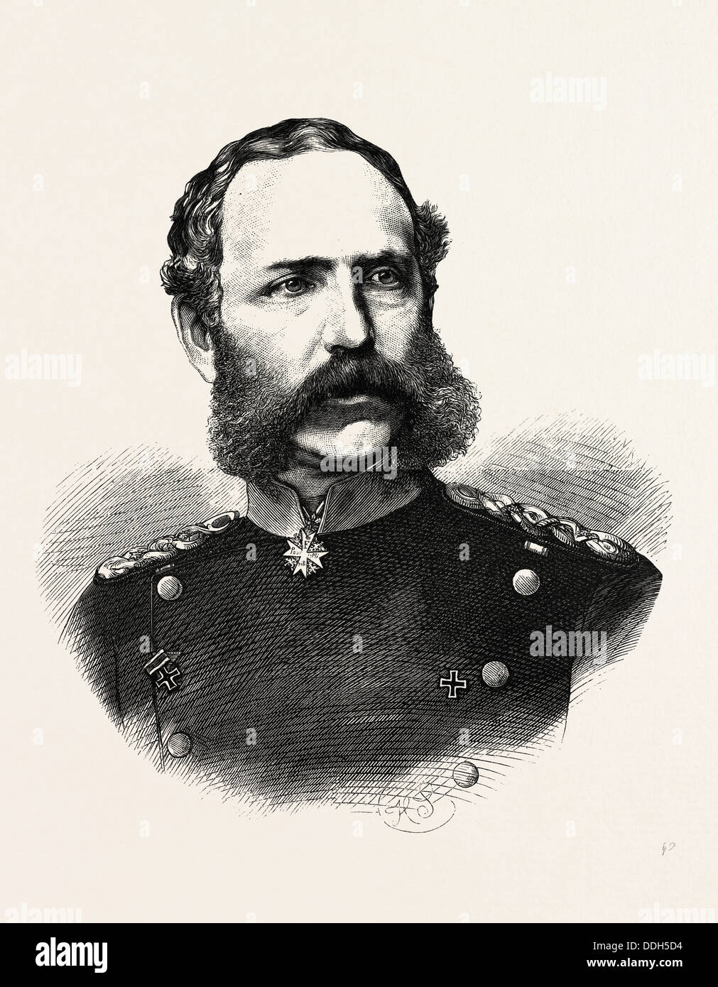 FRANCO-PRUSSIAN WAR: ALBERT, PRINCE OF ROYAL SAXONY, Commander of the ...