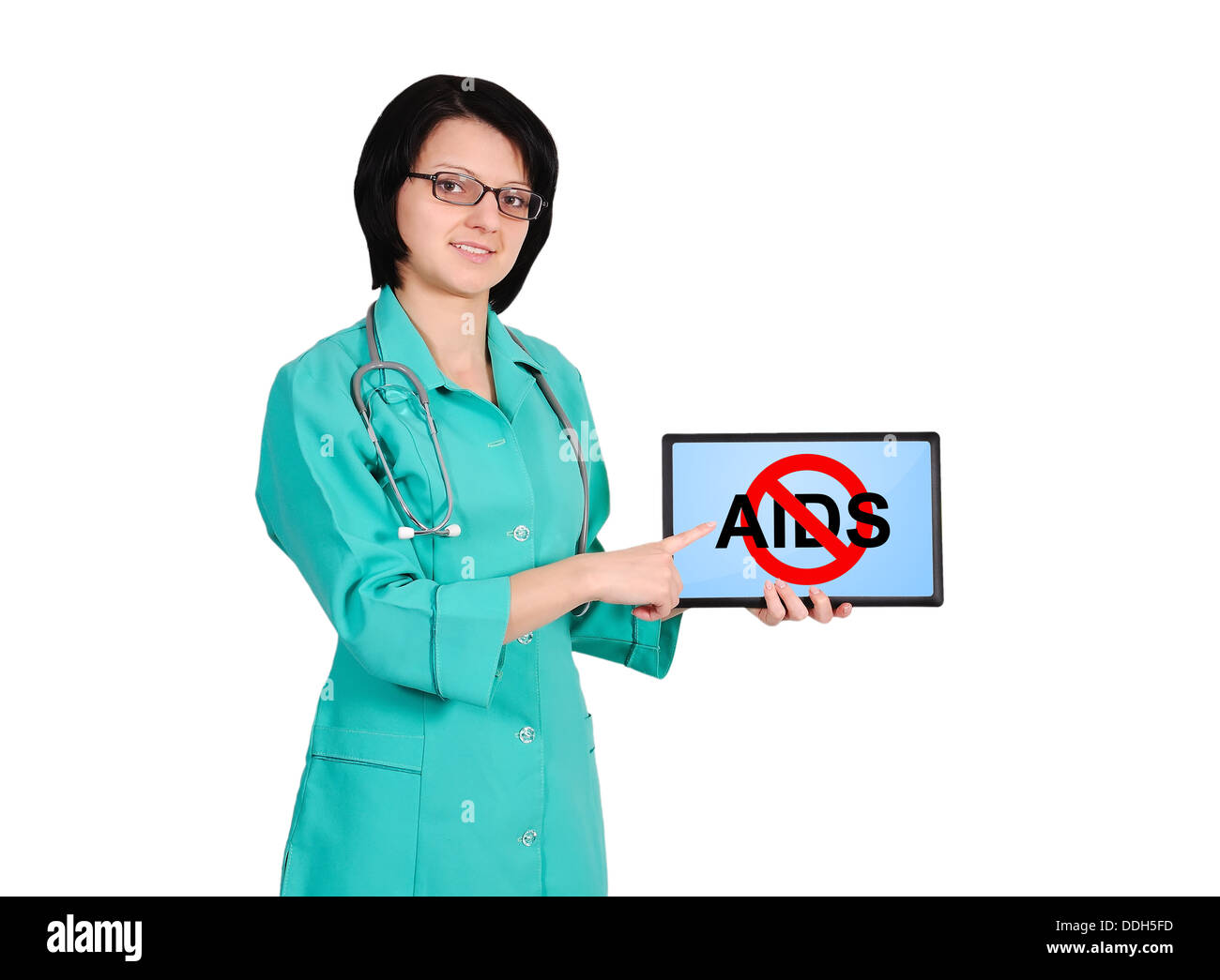 symbol no aids Stock Photo - Alamy