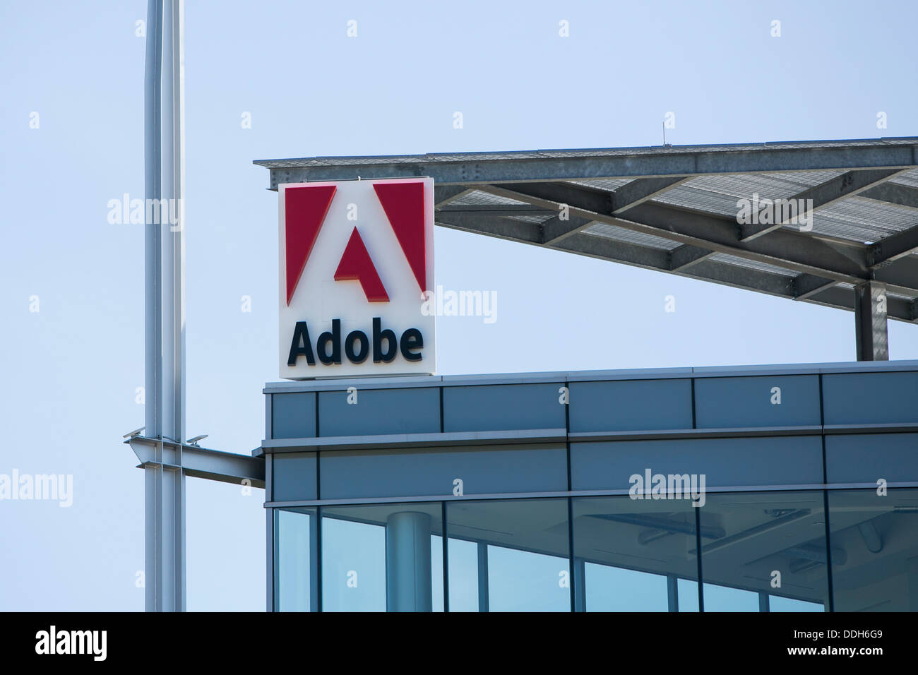 An office building occupied by Adobe Systems Stock Photo - Alamy