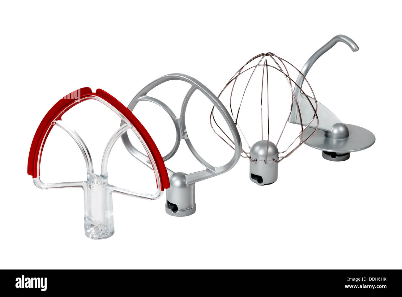 Electric mixer cooking dough on Cut Out Stock Images & Pictures - Alamy