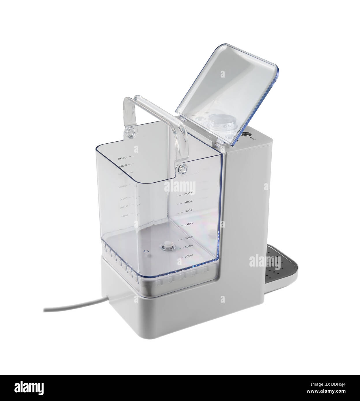 Coffee machine on a white background Stock Photo - Alamy