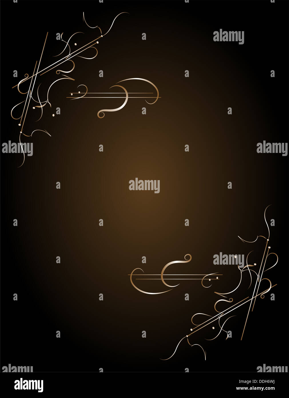 Vintage seamless wallpaper with a ribbon and frame Stock Photo - Alamy