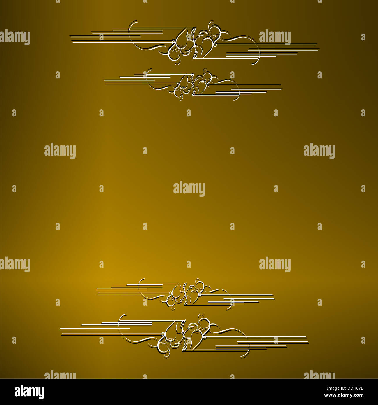 Royal template with ornate background and golden swirls Stock Photo - Alamy