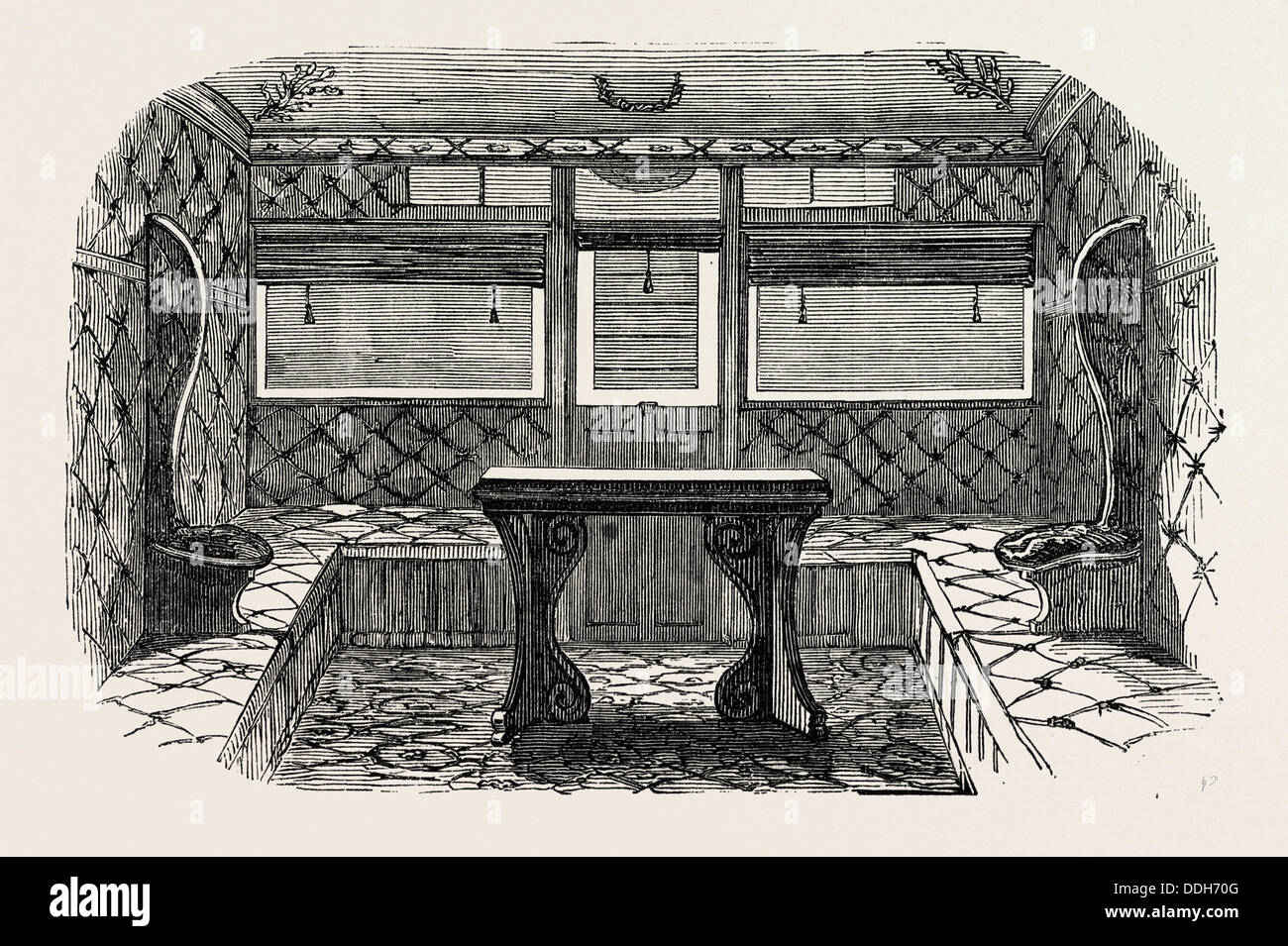 Victorian railway carriage interior hi-res stock photography and images ...