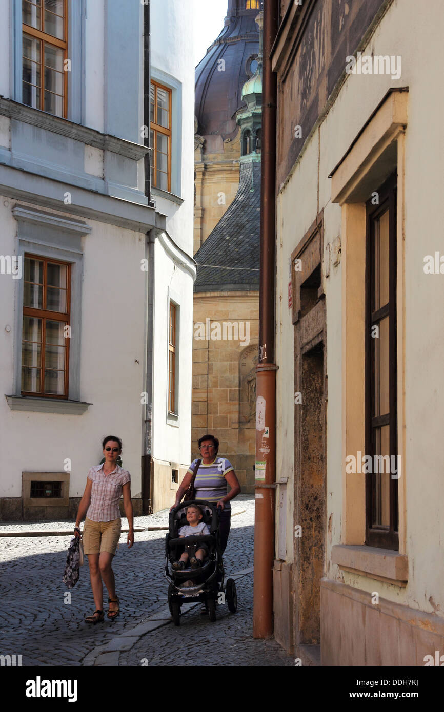People. Views of Czech Republic. Europe Stock Photo - Alamy