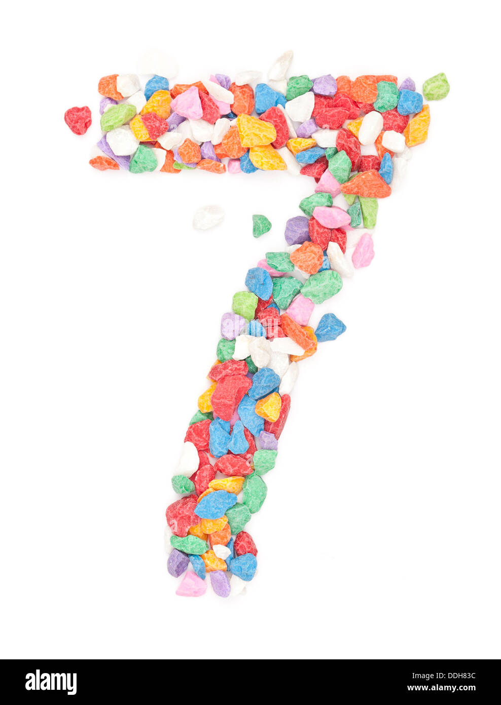 Number 7 Cut Out Stock Images & Pictures - Alamy