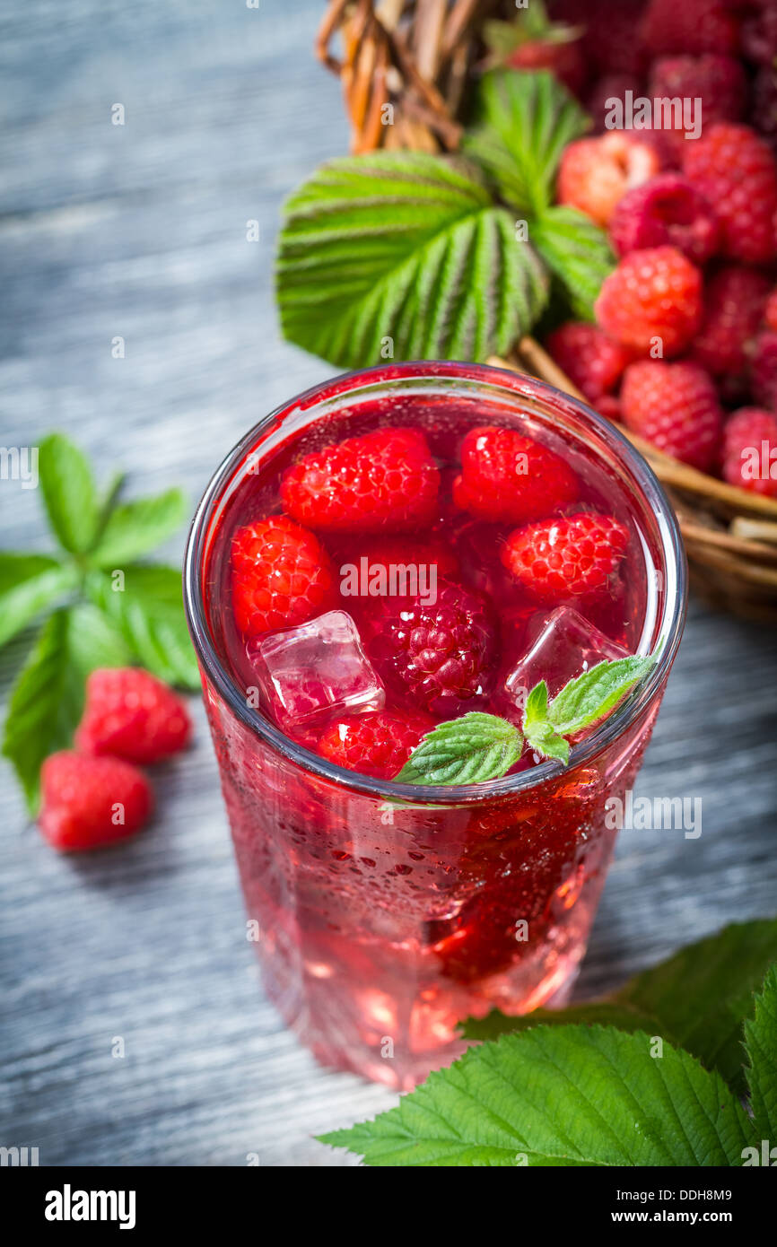 Fresh made raspberry ice hi-res stock photography and images - Alamy