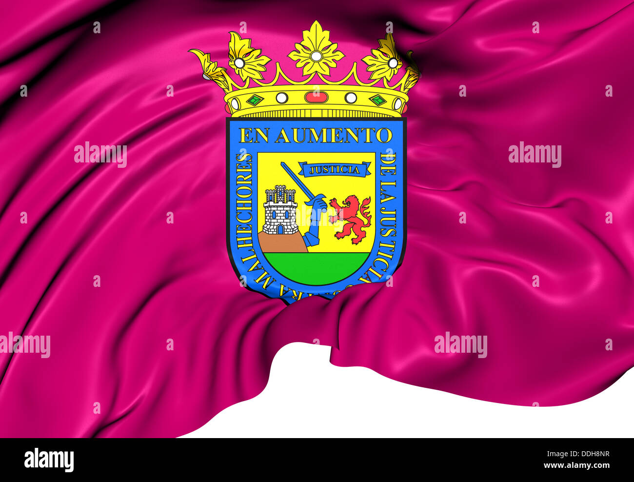 Flag of Alava, Spain. Close Up Stock Photo - Alamy
