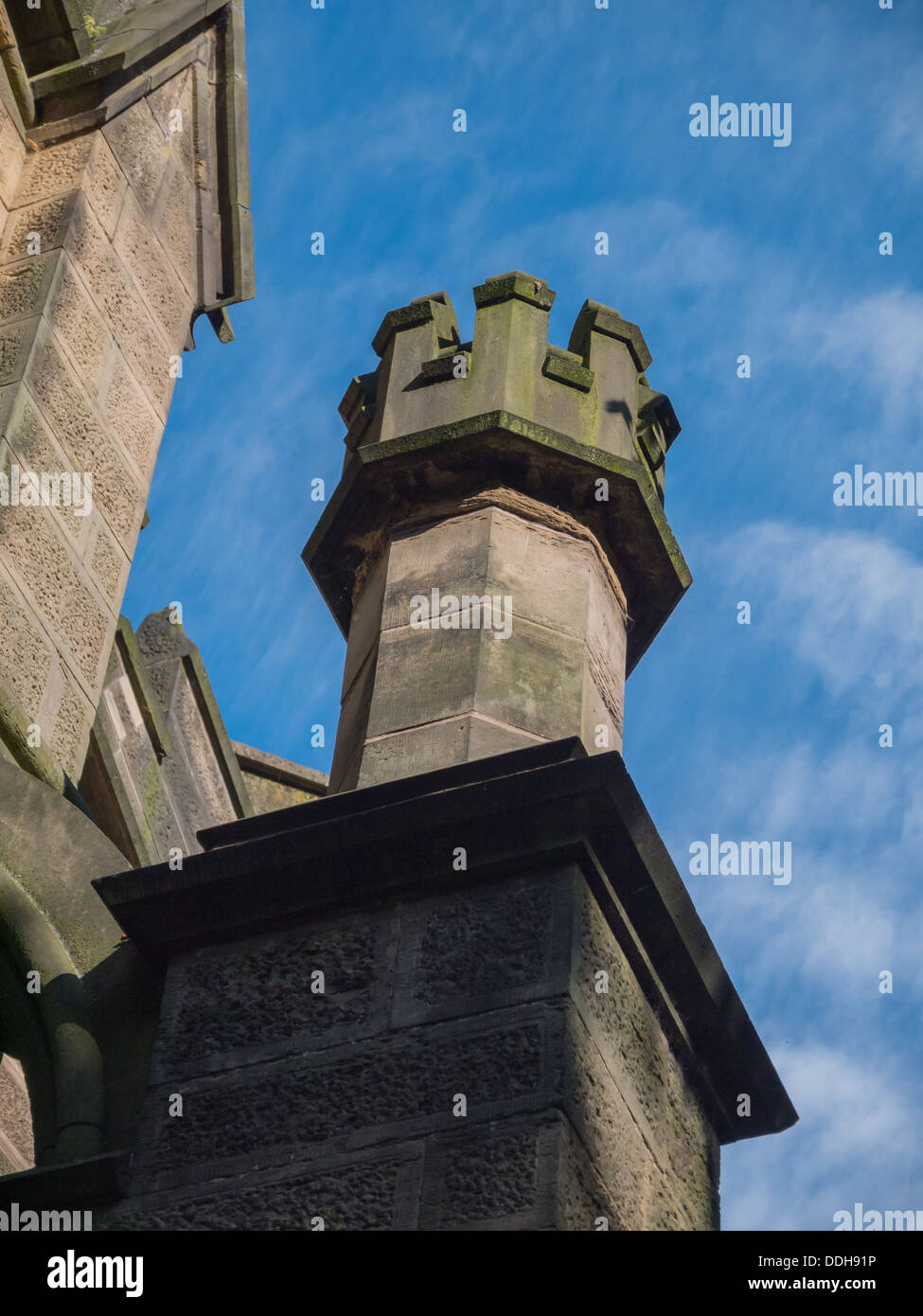 Top of a St Peters Church in Belper, Derbyshire Stock Photo - Alamy
