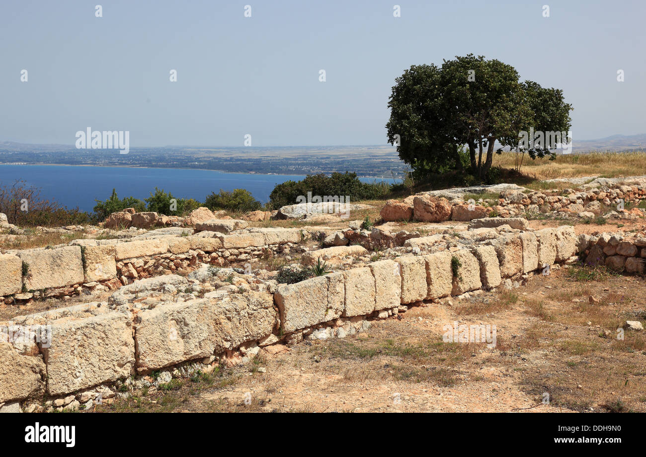 Archaeological site of vuni hi-res stock photography and images - Alamy