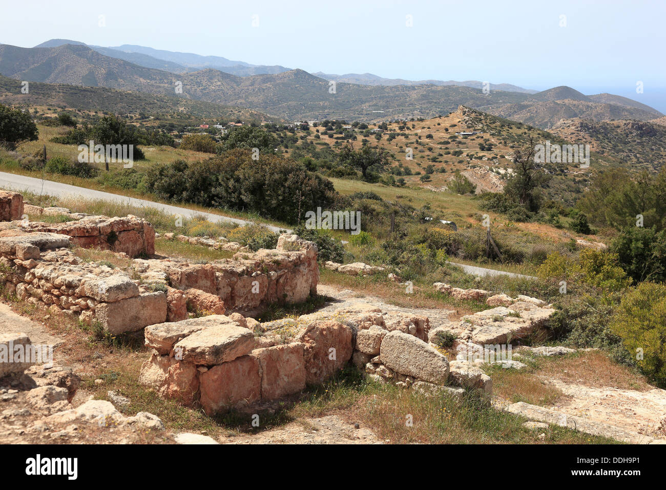 Archaeological site of vuni hi-res stock photography and images - Alamy