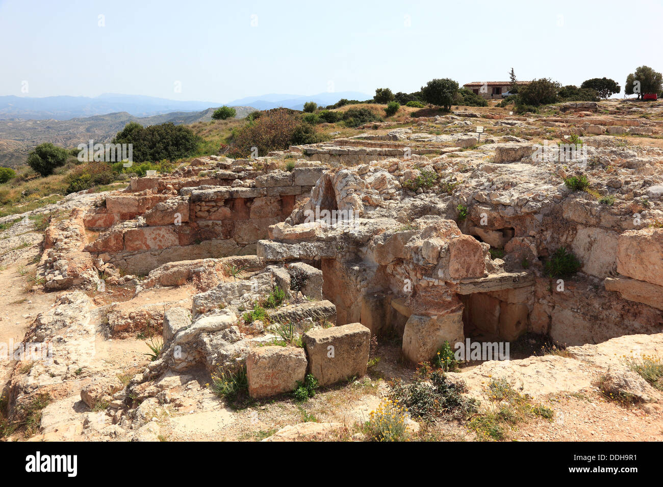 Archaeological site of vuni hi-res stock photography and images - Alamy