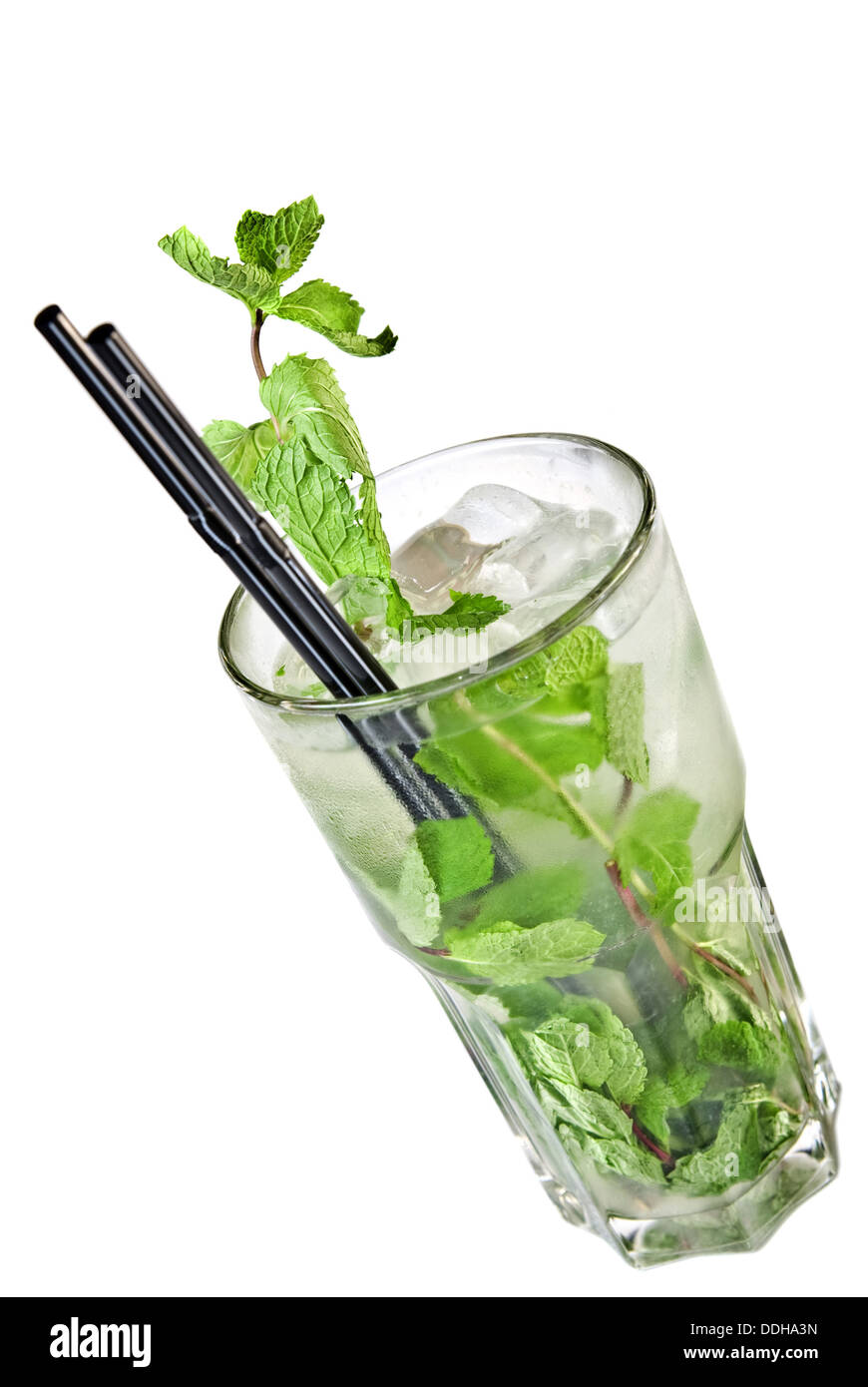 Mohito isolated on white Stock Photo - Alamy