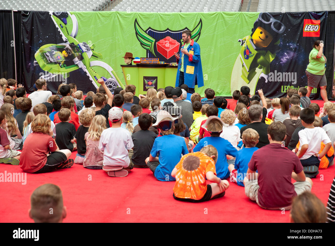 Lego Master Builder Academy at the Lego KidsFest in Phoenix, Arizona ...