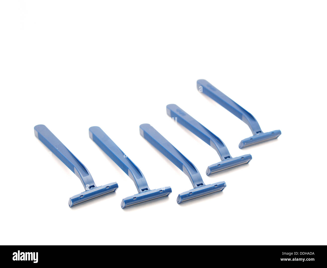 The razor on a white background Stock Photo - Alamy