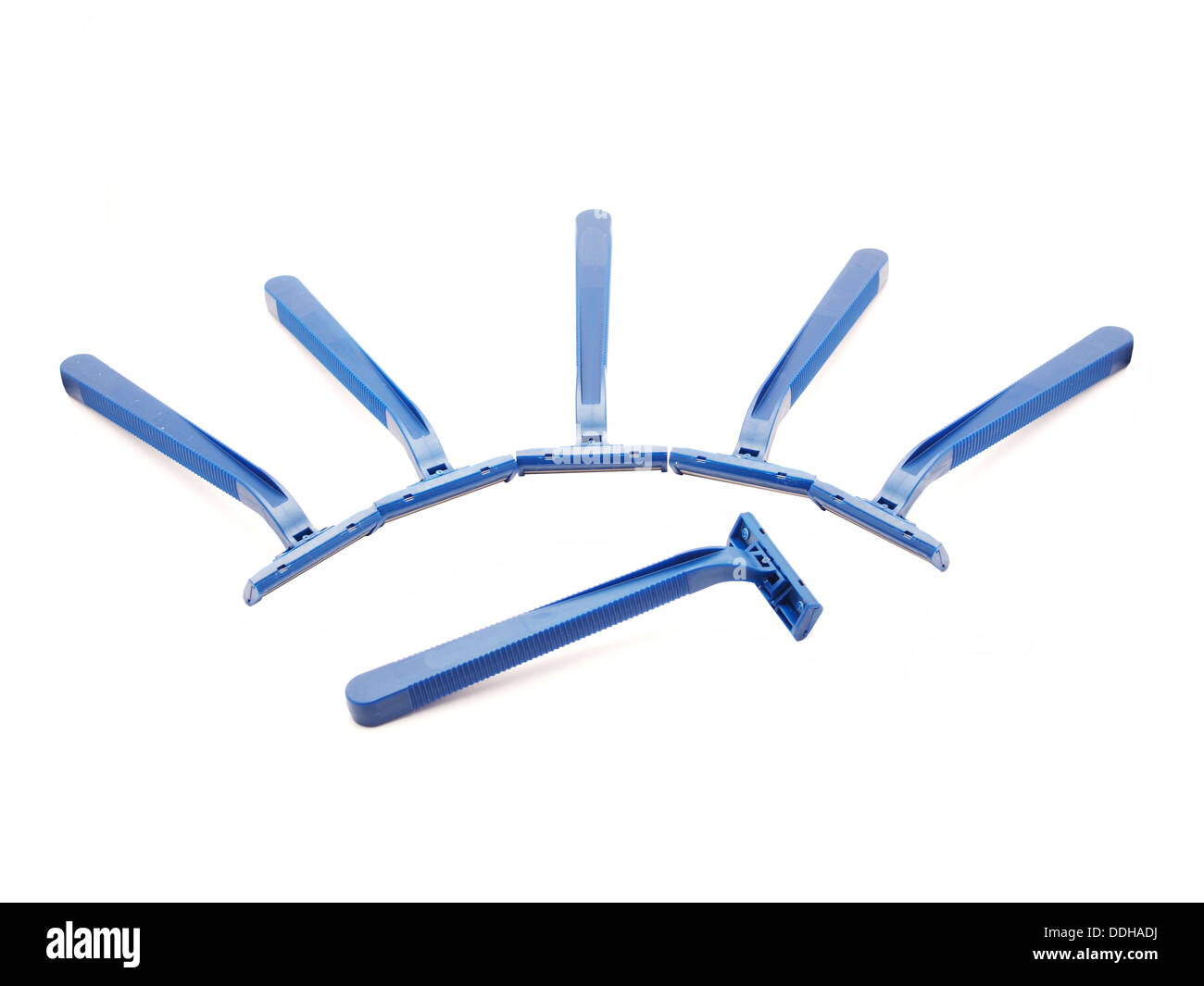 The razor on a white background Stock Photo - Alamy