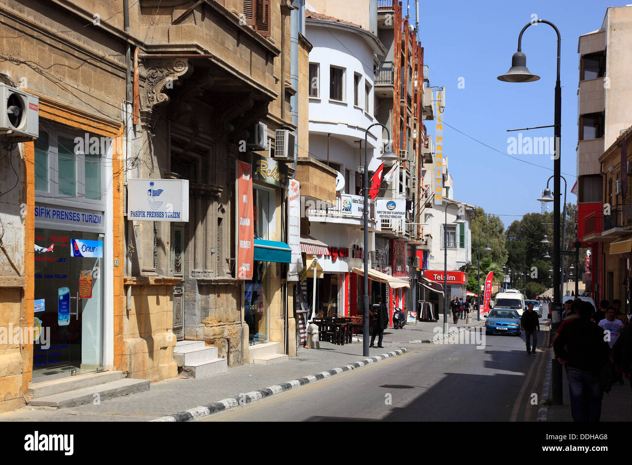 Lefkosa, Lefkosia, Nicosia, in the northern part of the capital of ...