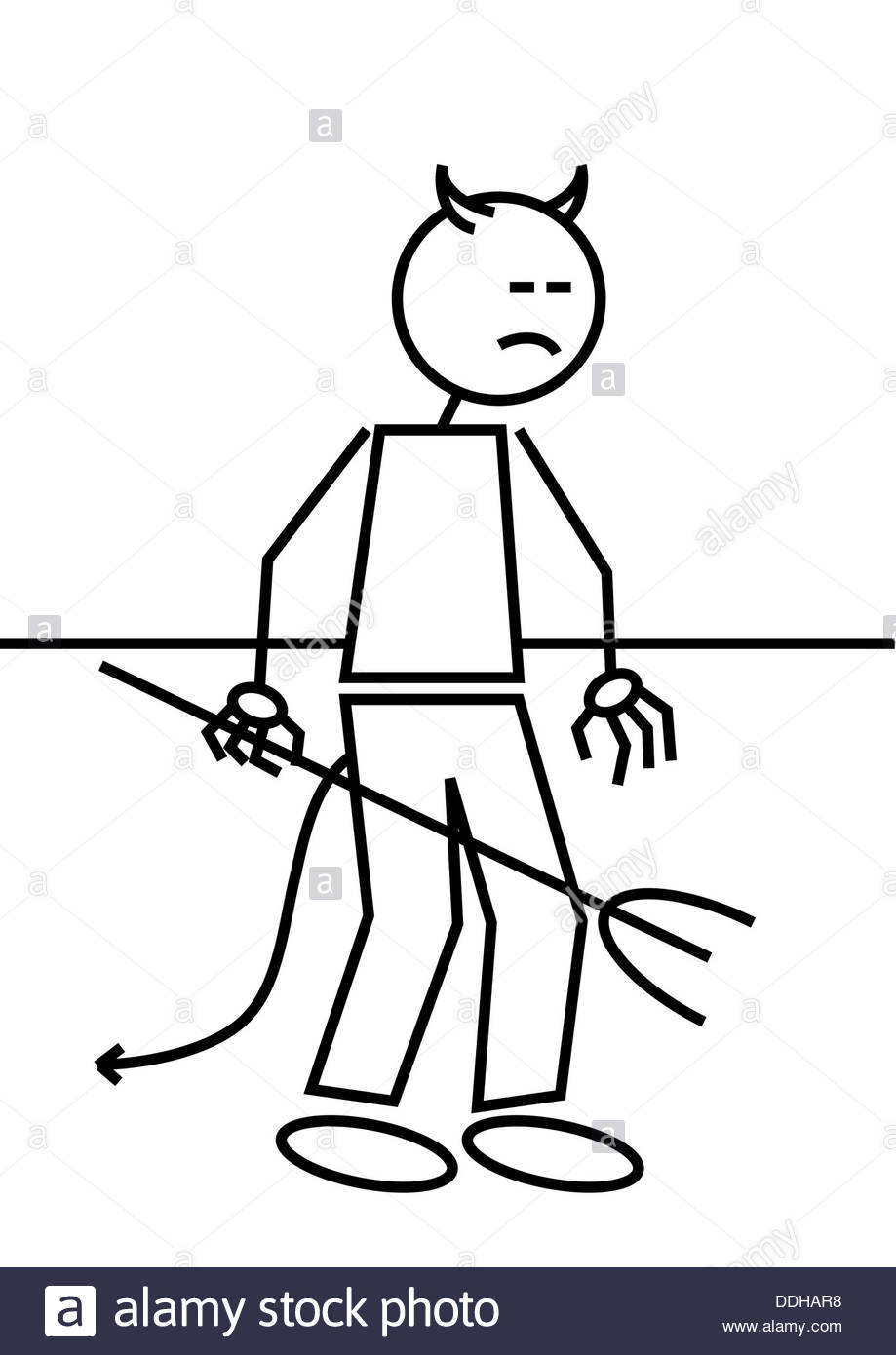 Stick Figure Expression Black and White Stock Photos & Images - Alamy
