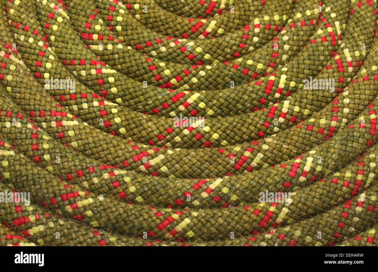 Rope on a white background Stock Photo - Alamy