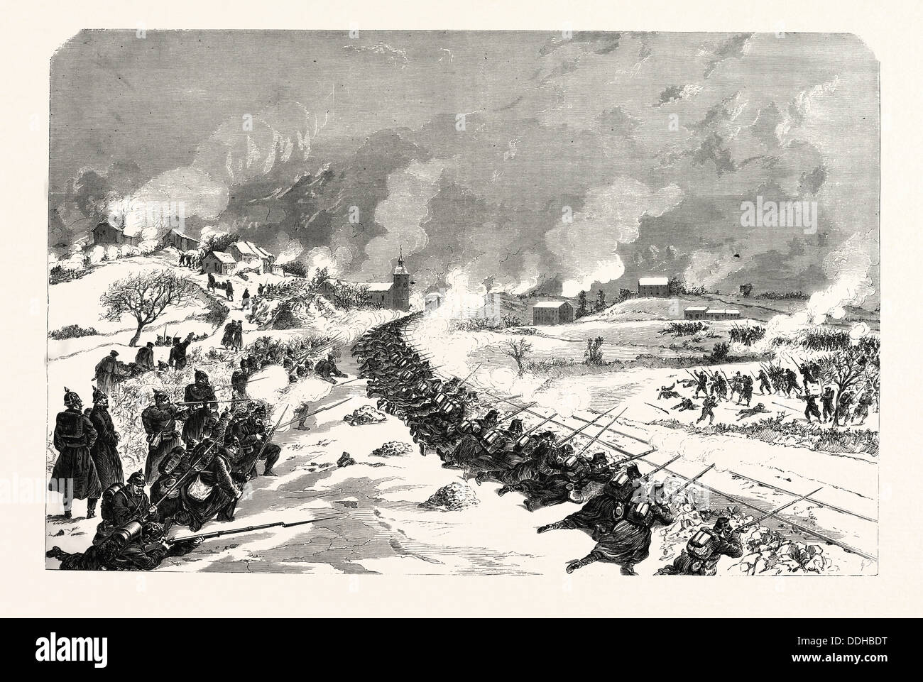 Franco prussian war 1870 1871 battle hi-res stock photography and ...