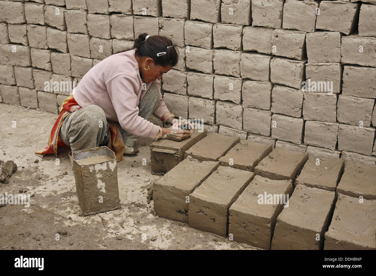 Bricks making hi-res stock photography and images - Alamy