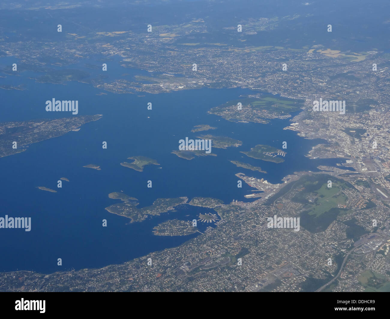 Oslo aerial country hi-res stock photography and images - Alamy