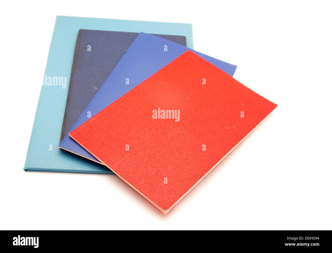 Documents on a white background Stock Photo - Alamy