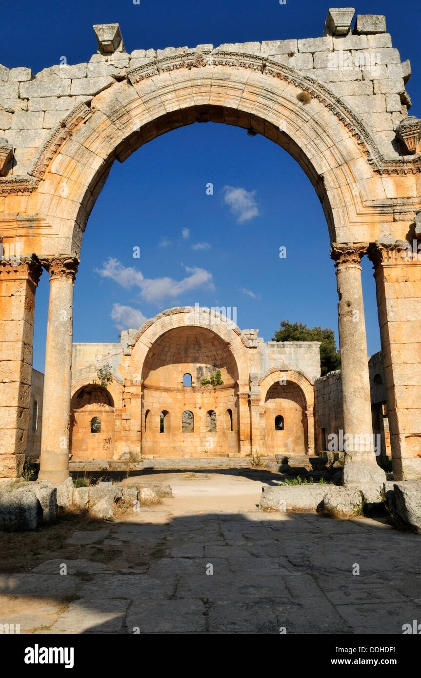 Byzantine ruin saint simeon monastery hi-res stock photography and ...