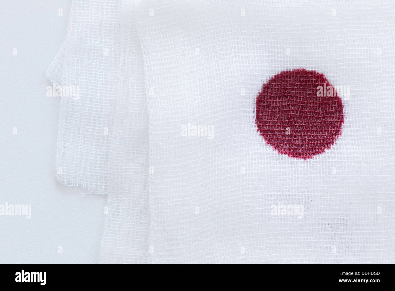 Blood on swab hi-res stock photography and images - Alamy