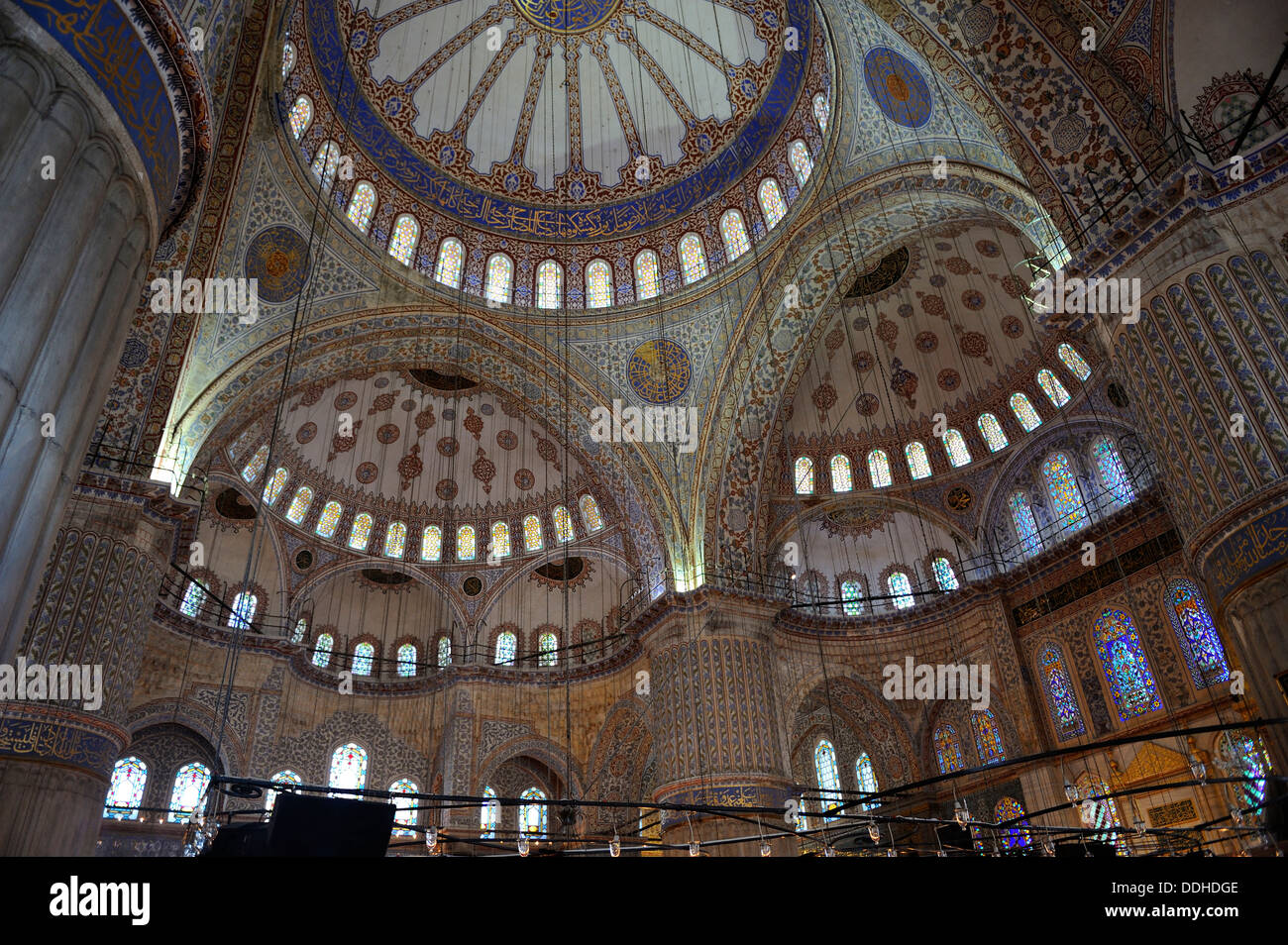 Blue mosque interior istanbul hi-res stock photography and images - Alamy