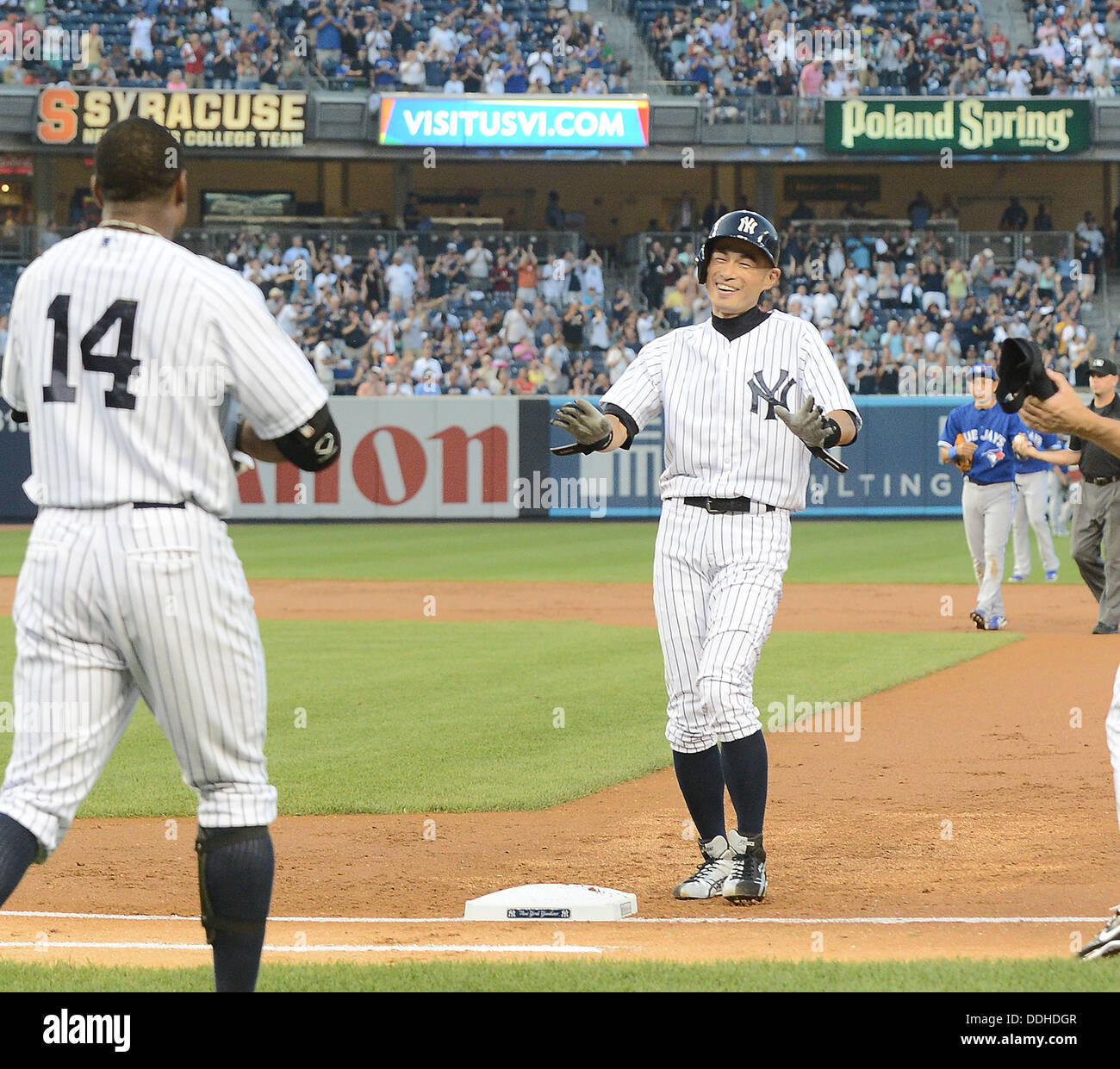Ichiro Suzuki (Yankees), AUGUST 21, 2013 - MLB : Ichiro Suzuki of the ...