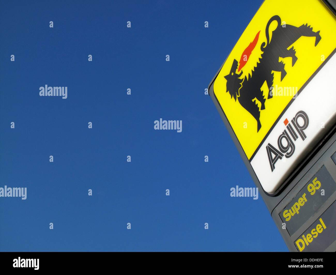 Agip gas station hi-res stock photography and images - Alamy