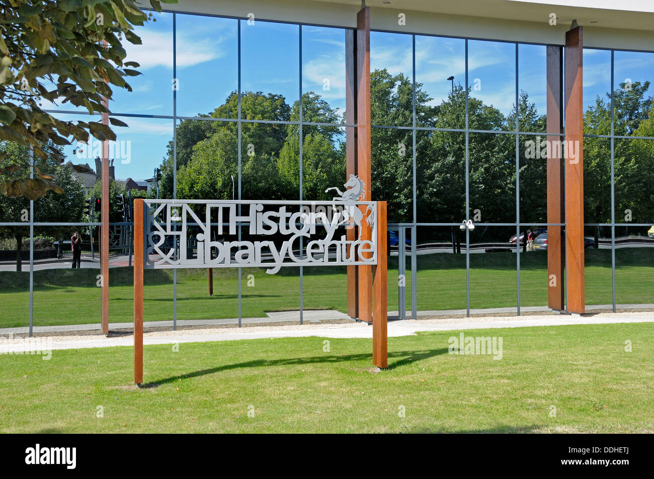 Maidstone, Kent, England, UK. Kent History and Library Centre (opened ...