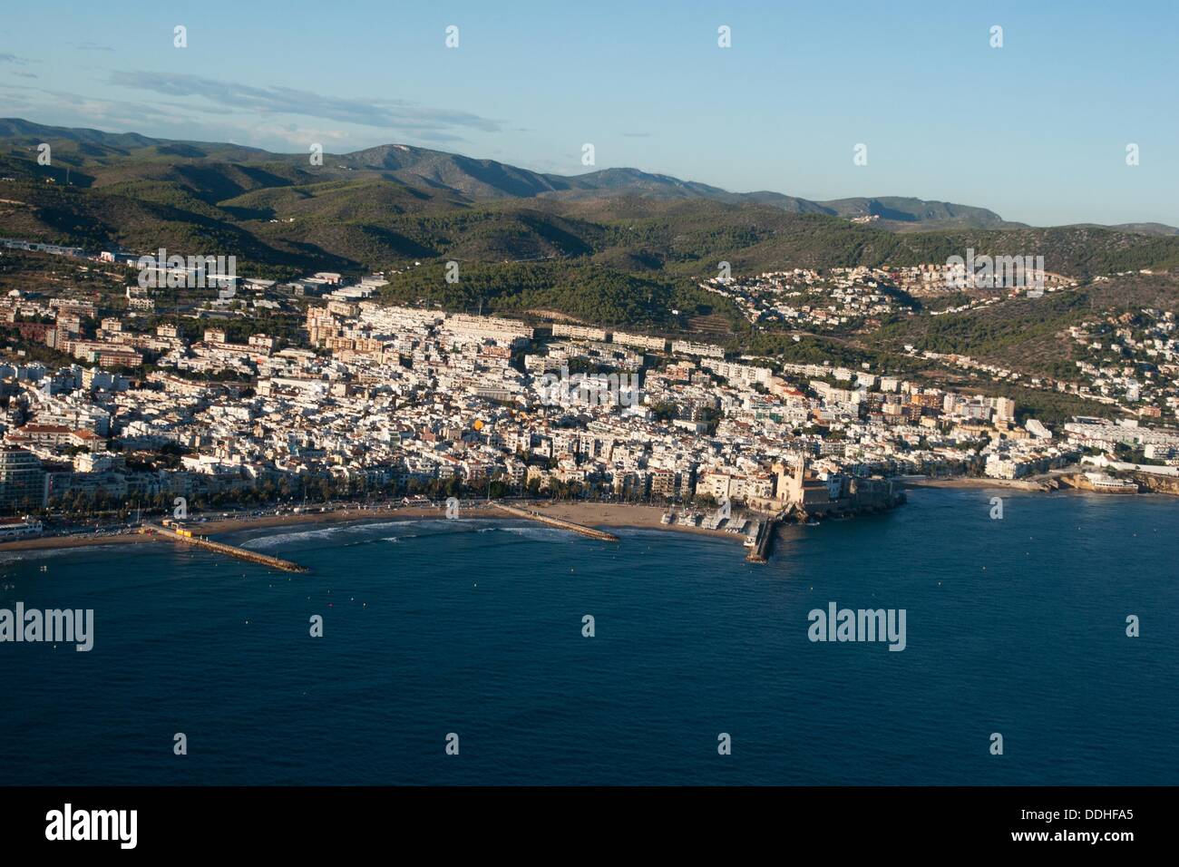 Garraf village beach hi-res stock photography and images - Alamy